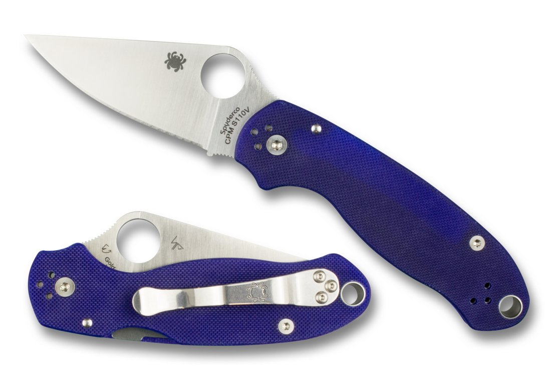 Spyderco PARA™ 3 G-10 MIDNIGHT BLUE CPM S110V