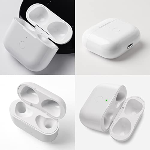 Wireless Charging Case Replacement Air Pod 3 Compatible with AirPods 3rd Generation, for Air Pod 3 rd Charger Wireless Case with Bluetooth NO Earbuds