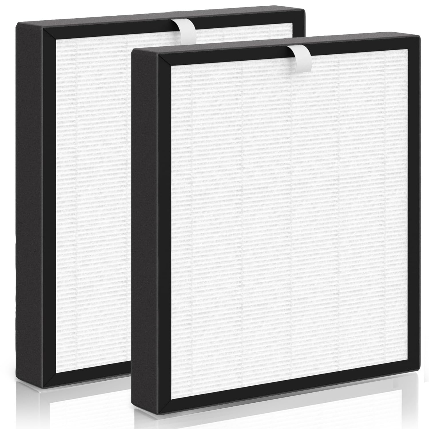 Skydiras TZ-K2 True HEPA Filter Replacement, Compatible with ToLife TZ-K2 Air Purifier, TZ-K2-A HEPA Filter, 3-in-1 HEPA High-Efficiency Activated Carbon Filter, 2 Pack