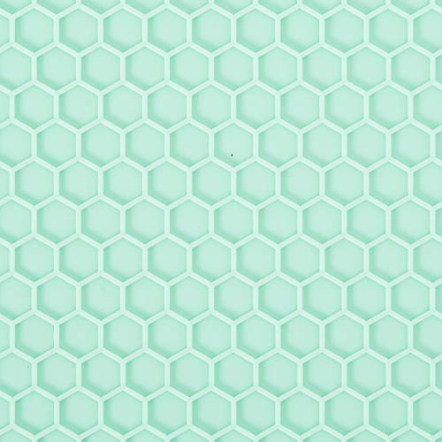 HG HGROPE Resistant Hot Pads Silicone Pot Holder Trivet Mats,Spoon Rest, Jar Opener Garlic Peeler, Green