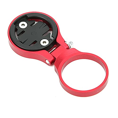 FILFEEL Bike Computer Mount Aluminium Alloy Cycling Odometer Extension Mount Mountain Road Bike Extended Mount (Red)