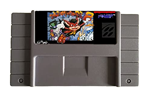 HRBHCS 16-bit Aero The Acro-bat 2 NTSC Big Gray Game Card for American Gamers