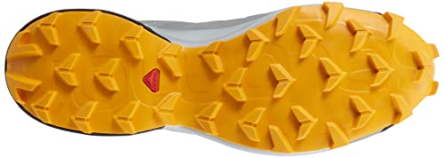 Salomon Speedcross 5 Gore-tex Trail Running Shoes for Men, Monument/Black/Saffron, 12