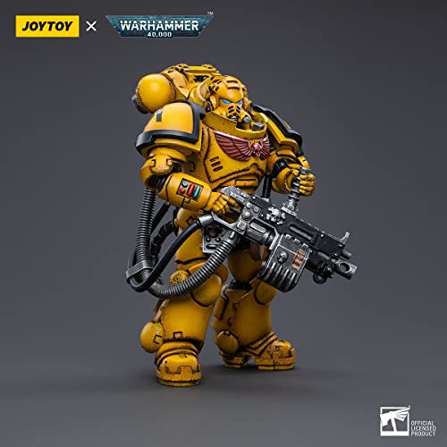 JOYTOY 1/18 Action Figure Warhammer 40,000 Imperial Fists Heavy Intercessors Polad Lycalrad