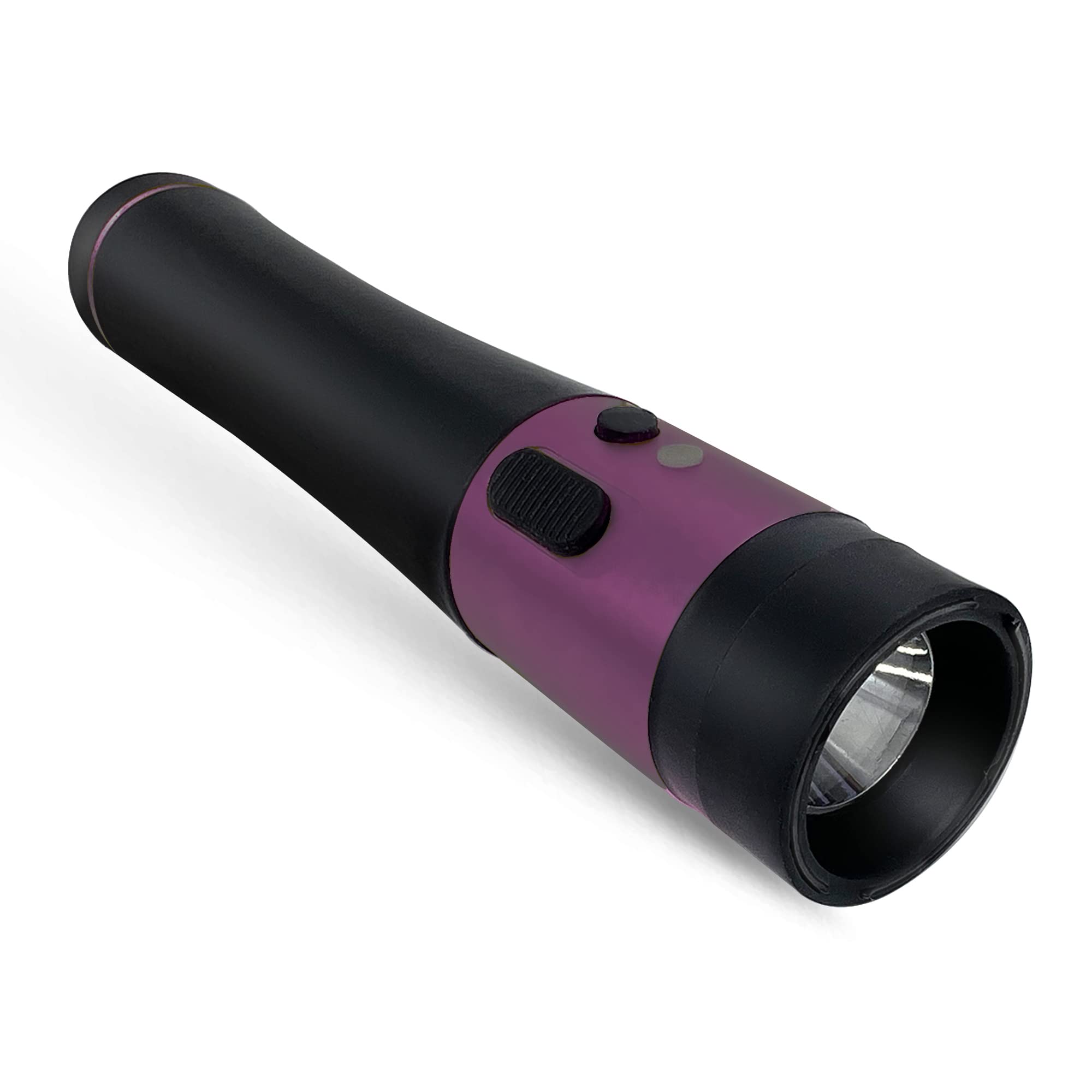 Guard Dog T-10000 Stun Gun Flashlight, Rechargeable with Safety Pin, Car Charger Included, Wrist Strap
