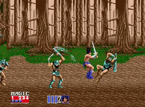 Golden Axe II (Sega Genesis / Mega Drive) – Reproduction Video Game Cartridge