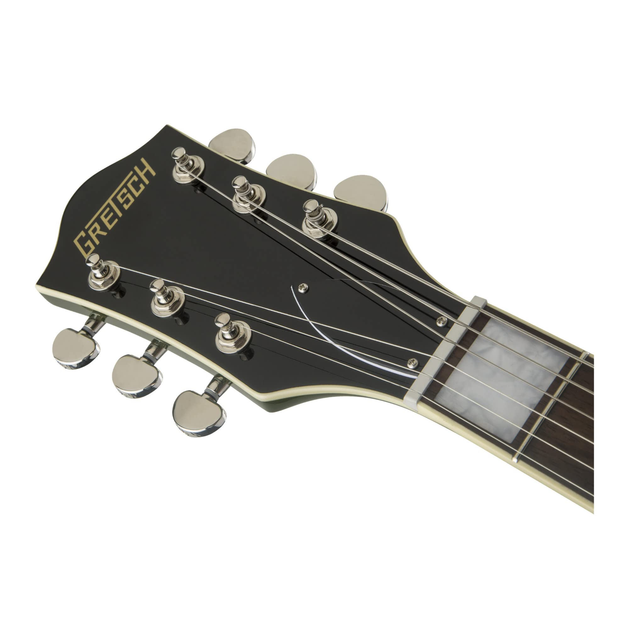 Gretsch G2622LH Streamliner Center Block Double-Cut with V-Stoptail, Laurel Fingerboard, Broad'Tron BT-2S Pickups Electric Guitar (Left-Handed, Torino Green)