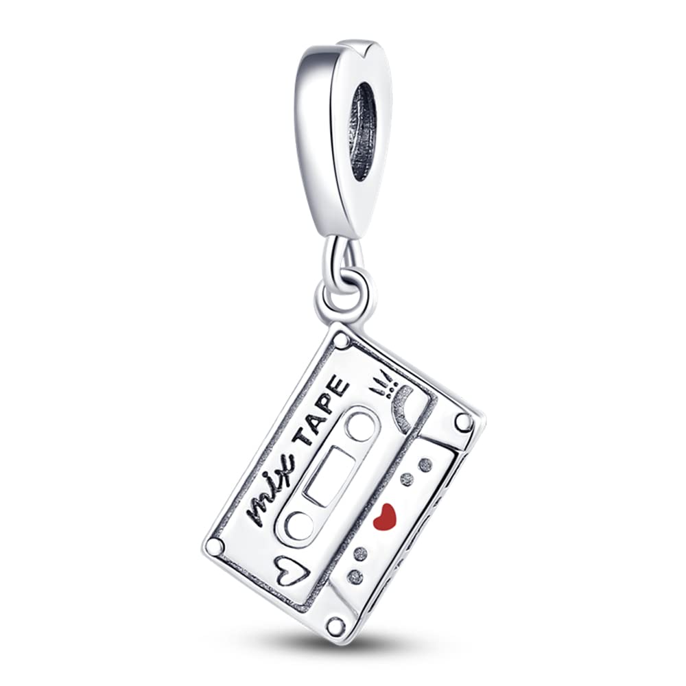 Hapour 925 Sterling Silver Charms for Charm Bracelets Necklace European Jewelry Pendant Beads Charm for Women Mom