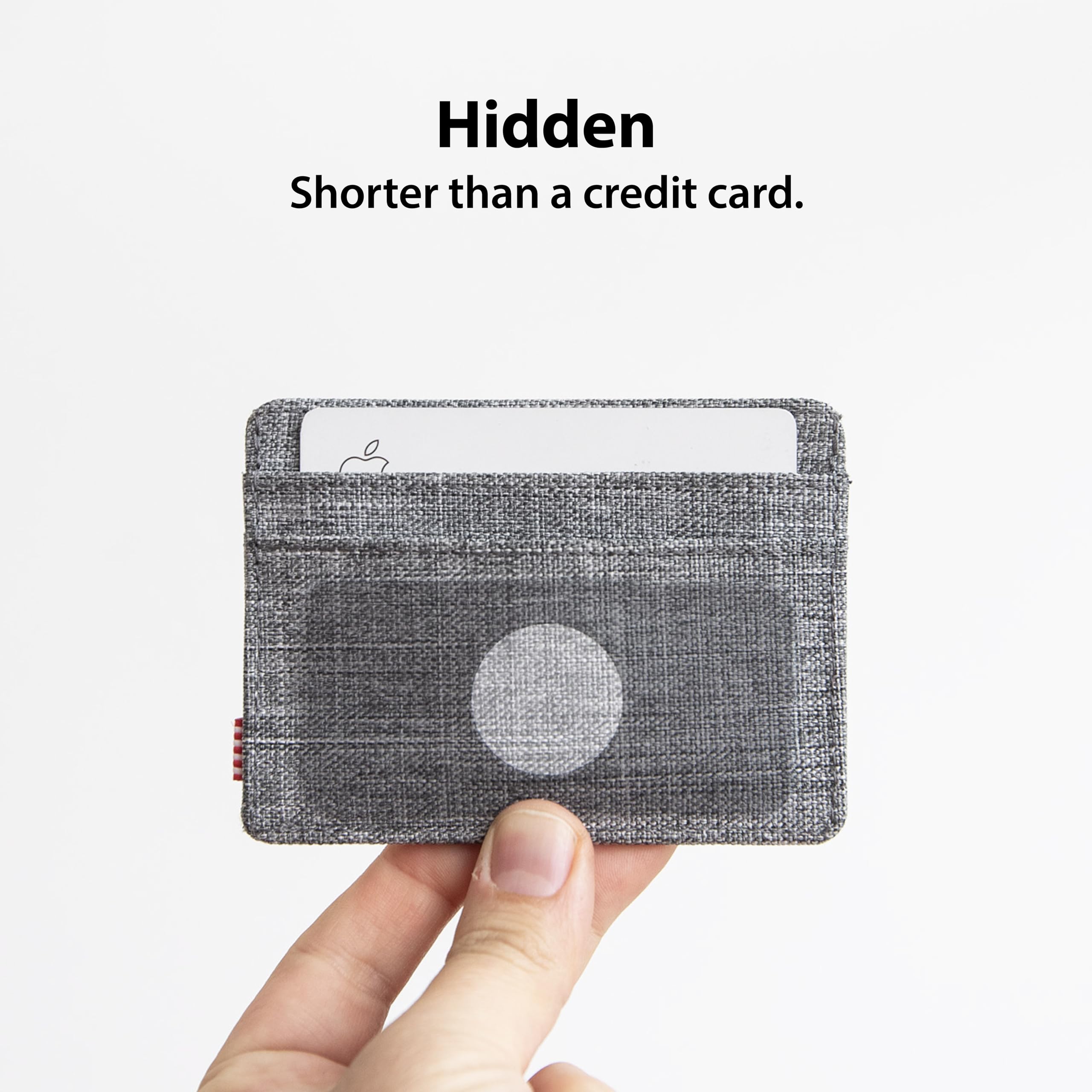 Elevation Lab TagVault™ AirTag Wallet Holder (2 Pack) - The Thinnest AirTag Wallet Card Insert | Flexible, Stays Hidden, Patent Pending