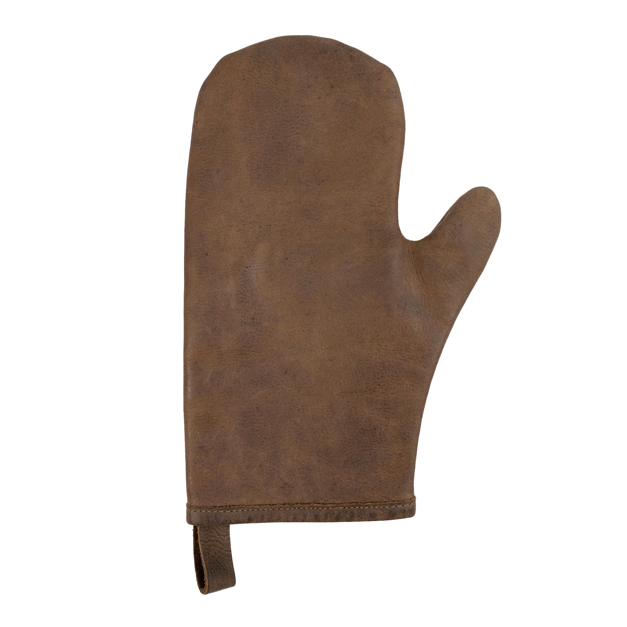 Hide & Drink, Oven Glove, Cookware, Heat Protection, Kitchen and Bakery Supplies, Home Essentials, Full Grain Leather, Handmade, Bourbon Brown