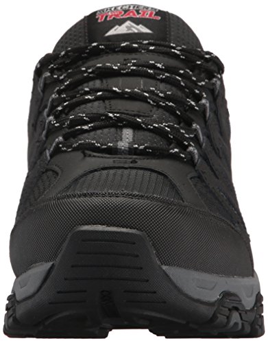 Skechers Mens Terrabite Black/Charcoal 12 EE - Wide