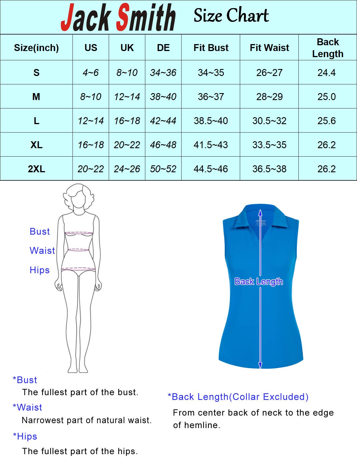 Golf Shirts for Women Sleeveless Racer Back Polo SPF 50+ Workout Tank Shirts for Running Gym(Navy Blue,L)