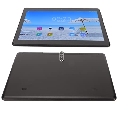 Luqeeg 10.1in Tablet - 1GB RAM 16GB Storage, 8 Quad Core IPS HD Touchscreen Tablet Tablet Electronics with Dual SIM and Triple Cameras 3G Phone Tablet PC HD Tablet, 6000mAh Battery (US)