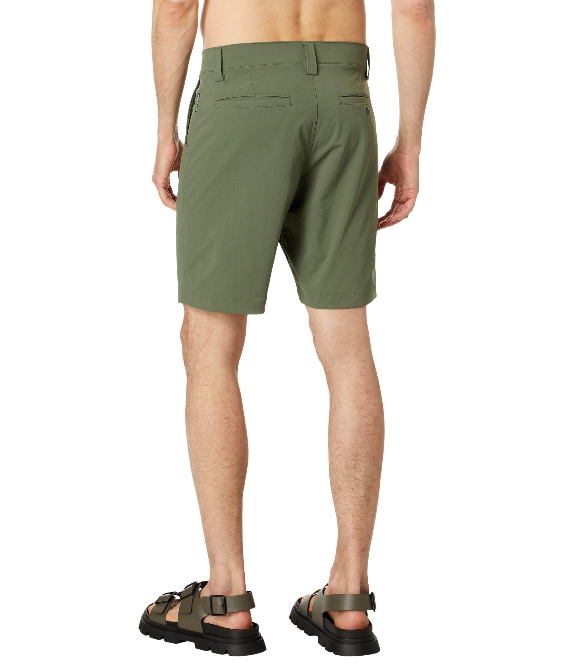 Flylow Men's Hot Tub Short for Hiking, Biking, and Swimming - Ash - 32