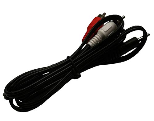 UPBRIGHT Dual RCA Male to 3.5 mm (1/8") Male Stereo Cable Line in Compatible with Bose Acoustic Wave Music System System II Soundlink Mini SoundTouch Solo SL2 Lifestyle PS18 PS28 PS38 PS48 Audio Cord