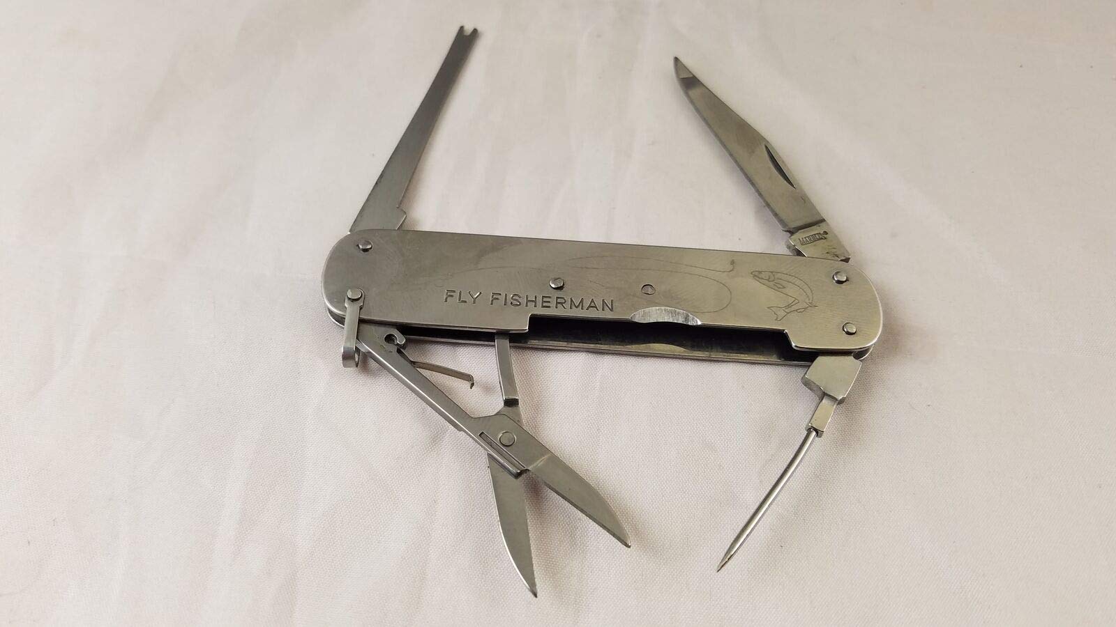 Marbles Fly Fisherman Folding Pocket Tactical Knife Rescue Combat Sharp Blade Multi Tool Stainless Fishing 168