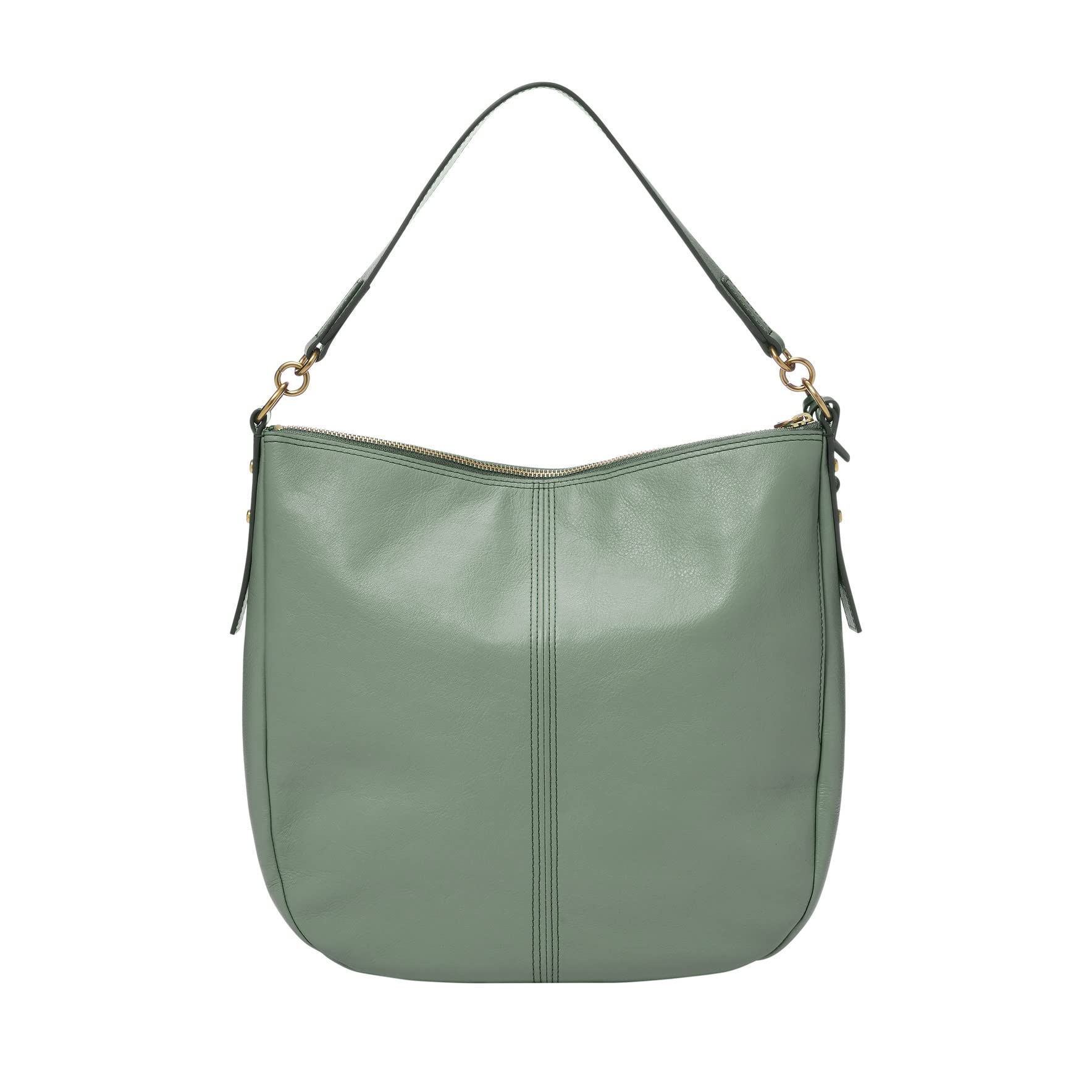Fossil Women's Jolie Eco-Leather Hobo Purse Handbag, Sage (Model: ZB1693343)