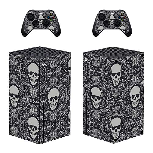 FELIPE SEIJI KUBA Protective Vinyl Skin Decal Cover for Xbox Series X Console Wrap Sticker Skins with Two Free Wireless Controller Decals multi color