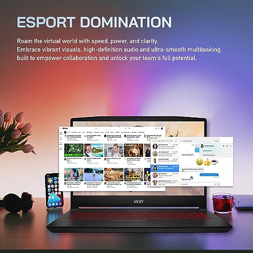 MSI Katana GF66 15.6β FHD Gaming Laptop, Intel Core i9-12900H, NVIDIA GeForce RTX 3070Ti, 64GB DDR5 RAM, 4TB PCle SSD, Backlit Keyboard, Nahimic Audio, WiFi 6, Black, Win 11 Pro, 32GB USB Card