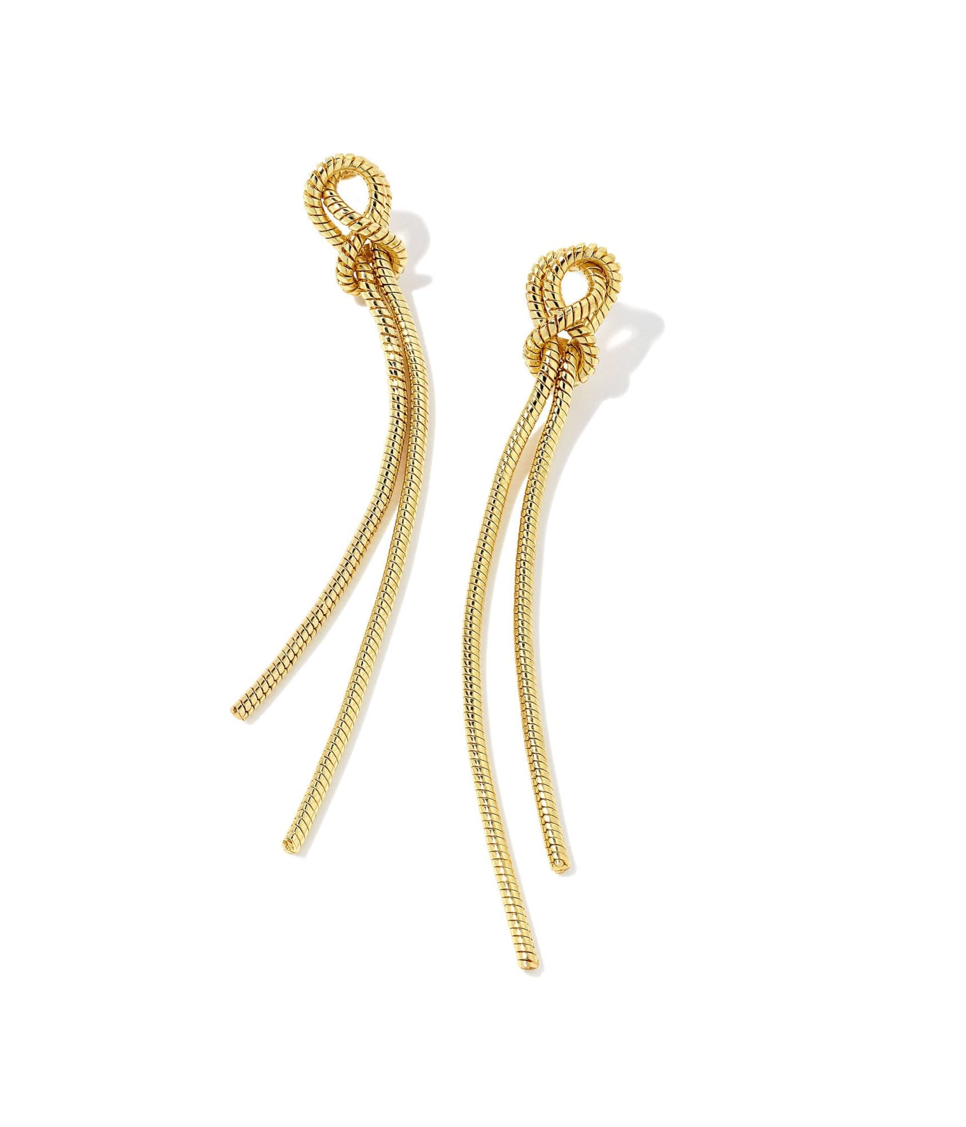 Kendra Scott Annie Linear Earrings Gold Metal One Size