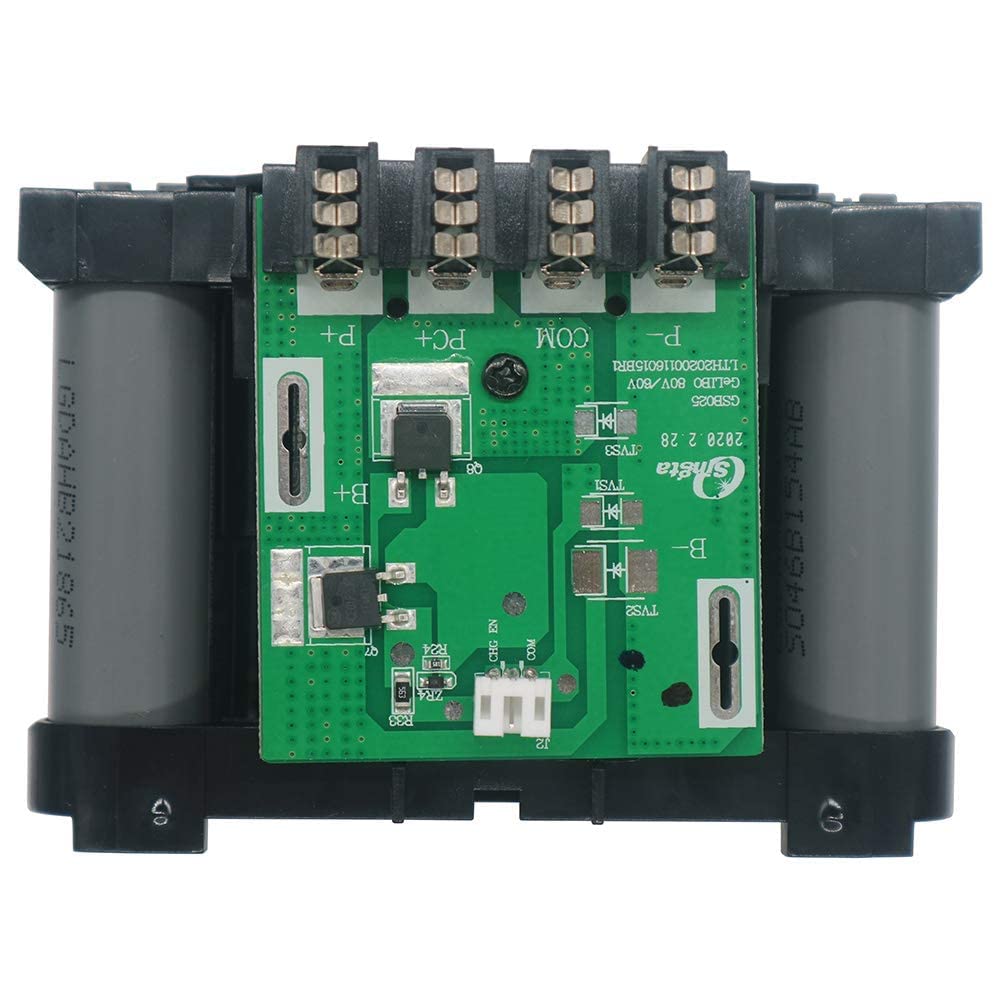 HeShunChang Battery 80V 6Ah Replace for Greenworks PRO 80V Li-ion Battery GBA80200 GBA80400 GBA80500
