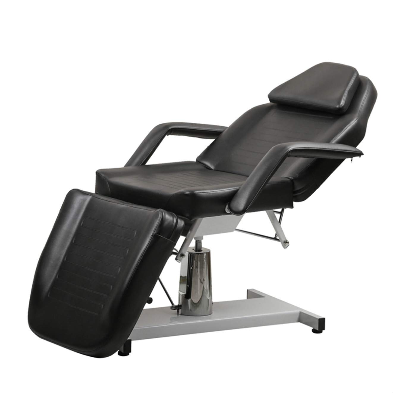 Funnylife Black All Purpose Multi-Function Adjustable Facial Acupuncture Massage Bed Tattoo Barber Salon Spa Equipment