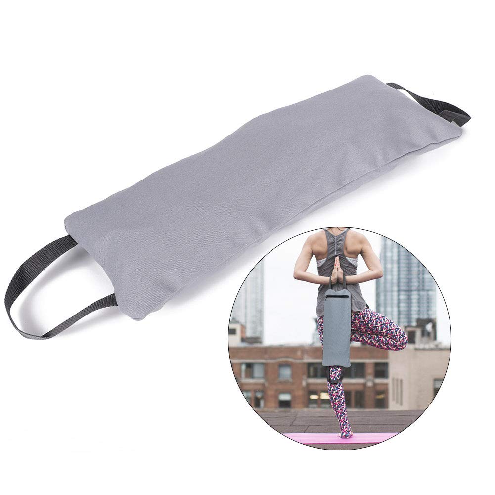 HASAKI Durable Weightlifting Sandbag Fitness Training Thin Arm Yoga Storage Bag Fillable Accessory Durable Weightlifting Sandbag(灰色)