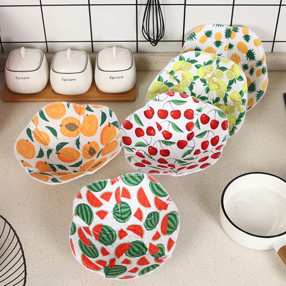 Healeved Microwave Microwave Safe Holder Bowl Holders for Hot Food Soup Bowl Cozy Without Burning Your Hands Set of 5 Microwave