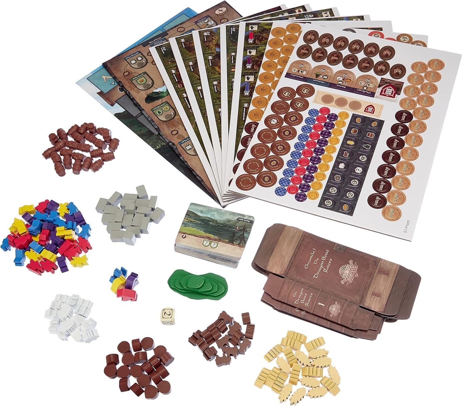 Funtails FTGM2C01DE Glen More II: Chronicles (German/English) Board Game Matthias Cramer (Glen More 2)