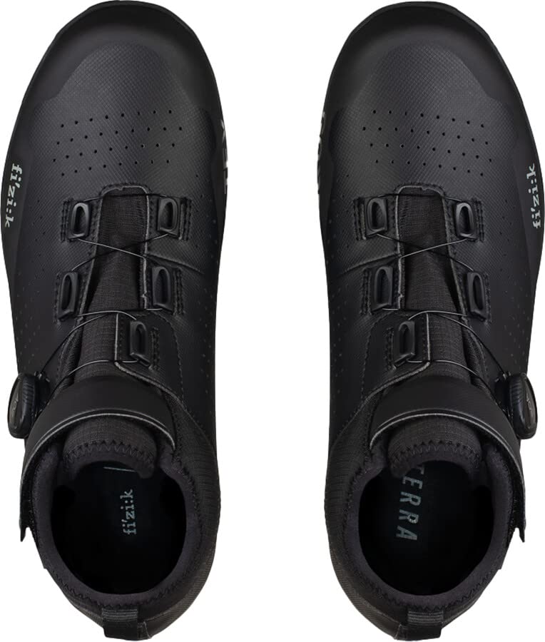 Fizik Unisex GTX Gore-Tex Cycling Shoe, Black, 8-8.5 US Men