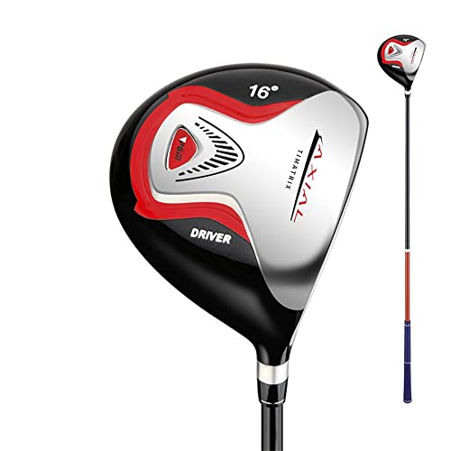 Kids Golf Putters Right Handed Titanium Alloy Head Children Drivers Wood Iron Pole Carbon Shaft Golf Clubs Putter (Driver,Age 6-8)