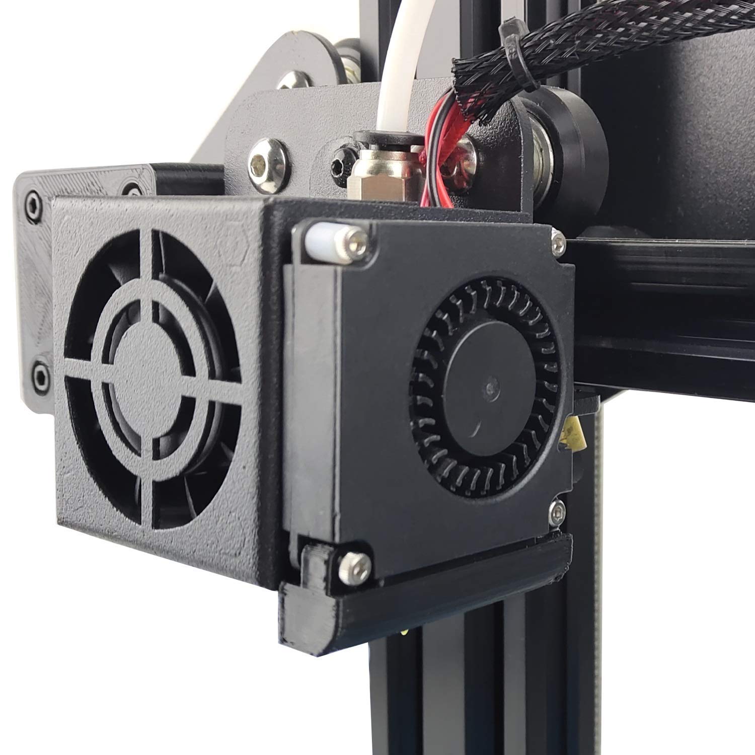Furiga 40mm Fan 24V Cooling DC Brushless Fan 4010 0.07A 40mm x 40mm x 10mm Hydraulic Turbo with XH2.54-2P Wire for 3D Printer 2PCS