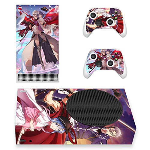 Killer Lord Series Anime Game Console Series S Console and Controller Skin Set, Skin Wrap Decal Kit