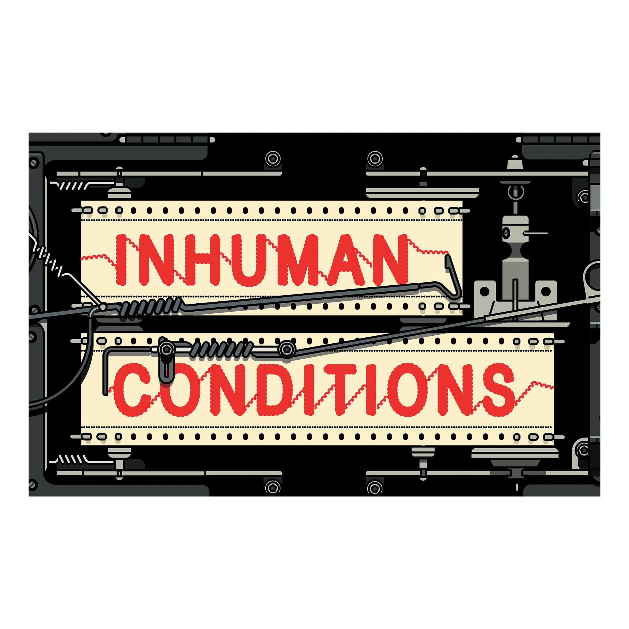 Inhuman Conditions: A Game of Cops and Robots, Fast-Paced Interrogation Game, 2 to 22 Player Game, Over 50 Unique Robot Personalities, For Ages 14 and up