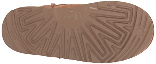 UGG Girls Kids' Classic Ultra Mini Fashion Boot, Chestnut, 4 Big