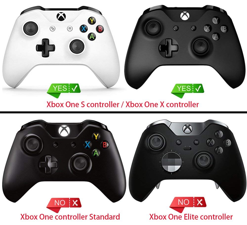eXtremeRate Lofty Programable Remap & Trigger Stop Kit & WWII US Army Overlord Patterned Faceplate Shell for Xbox One S & Xbox One X Controller Model 1708 - Controller NOT Included