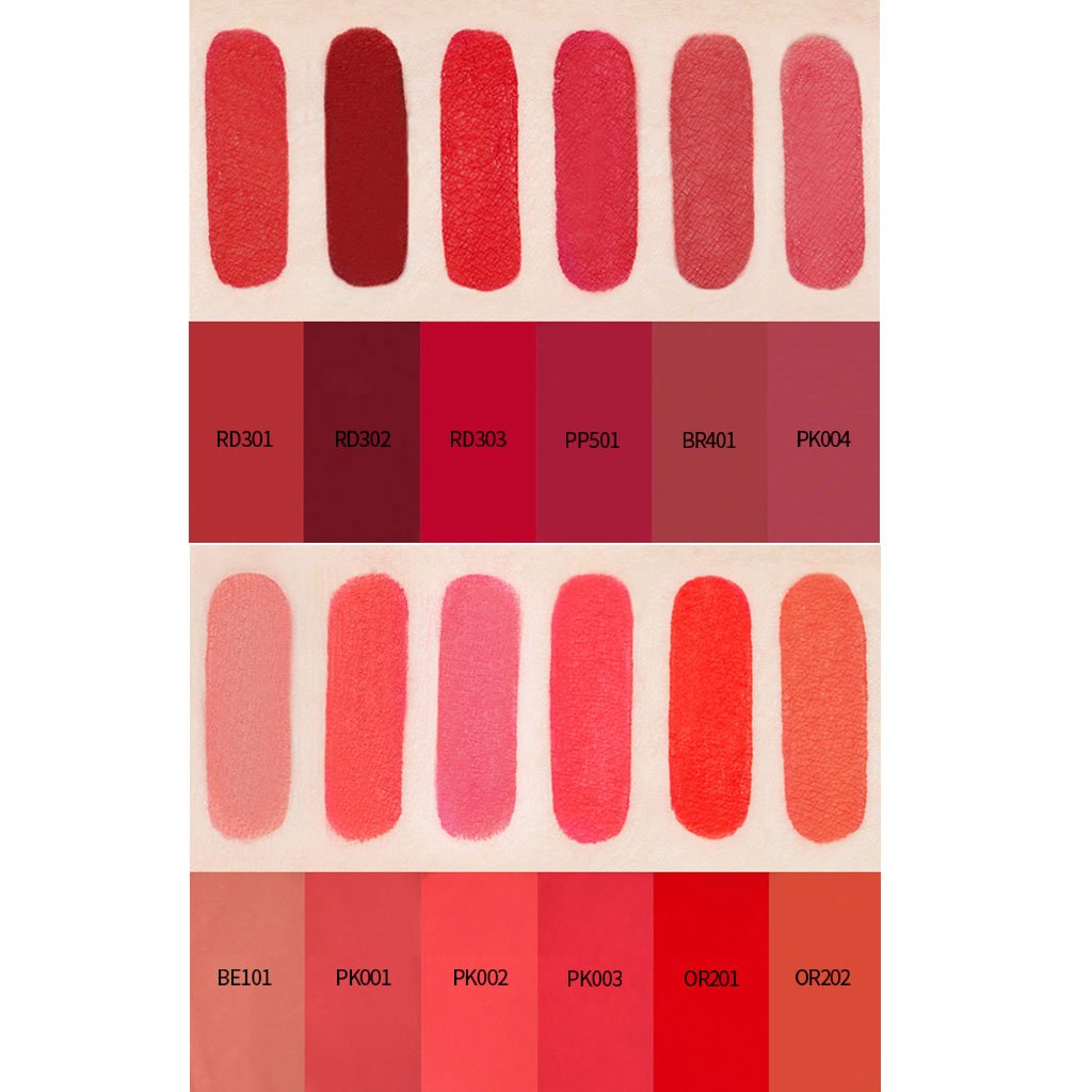ETUDE HOUSE Matte Chic Lip Lacquer 4g (#RD302 Wisdom Burgundy) | Long-Lasting Water-Proof Quick-Fixing No-Smudging High-Pigmented Lip Lacquer that Keeps your Lips Matte | Kbeauty