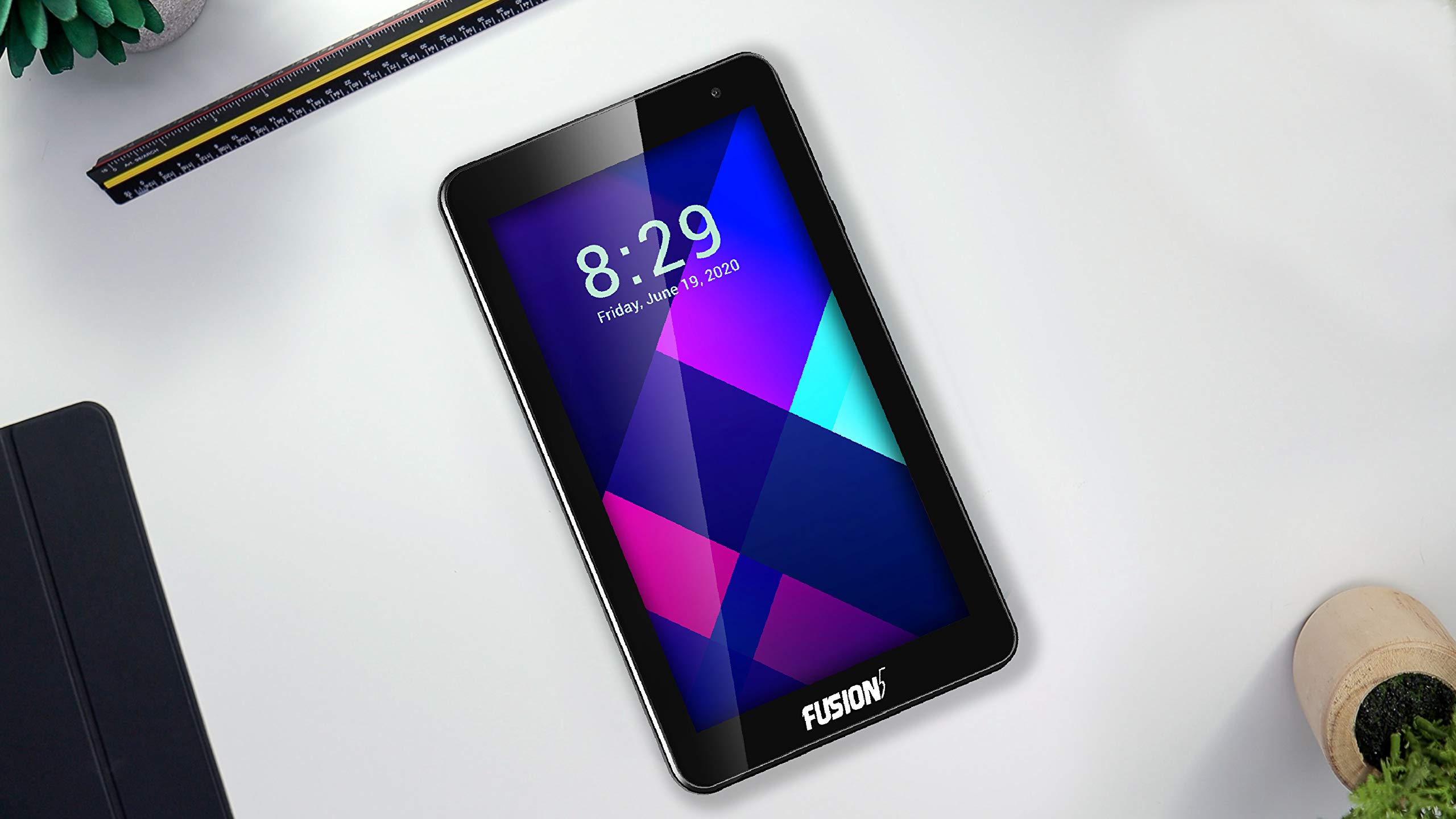 Fusion5 7" Android 10 Q Go Tablet PC - (Android 10, 2GB RAM, 32GB Storage, WiFi, BT, 1024x600 IPS Screen, 5MP and 2MP Cameras, F704Bv2 Model Tablet PC)