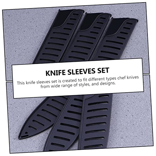 Holibanna Meat Cleaver Sheath 10pcs 8 Case Cutter Guard Sheath Cover Plastic Cutter Tool Edge Guard Kitchen Cutter Protector Protectors Kitchen Sheath Kitchen Protective Cover Protection