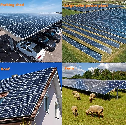 Futuersolar 19620 Watt Solar Pane 36pcs 545W Bifacial Solar Panels Monocrystalline 10BB Cell 21.3% High-Efficiency Class A Module forFarm Commercial Residential Solar