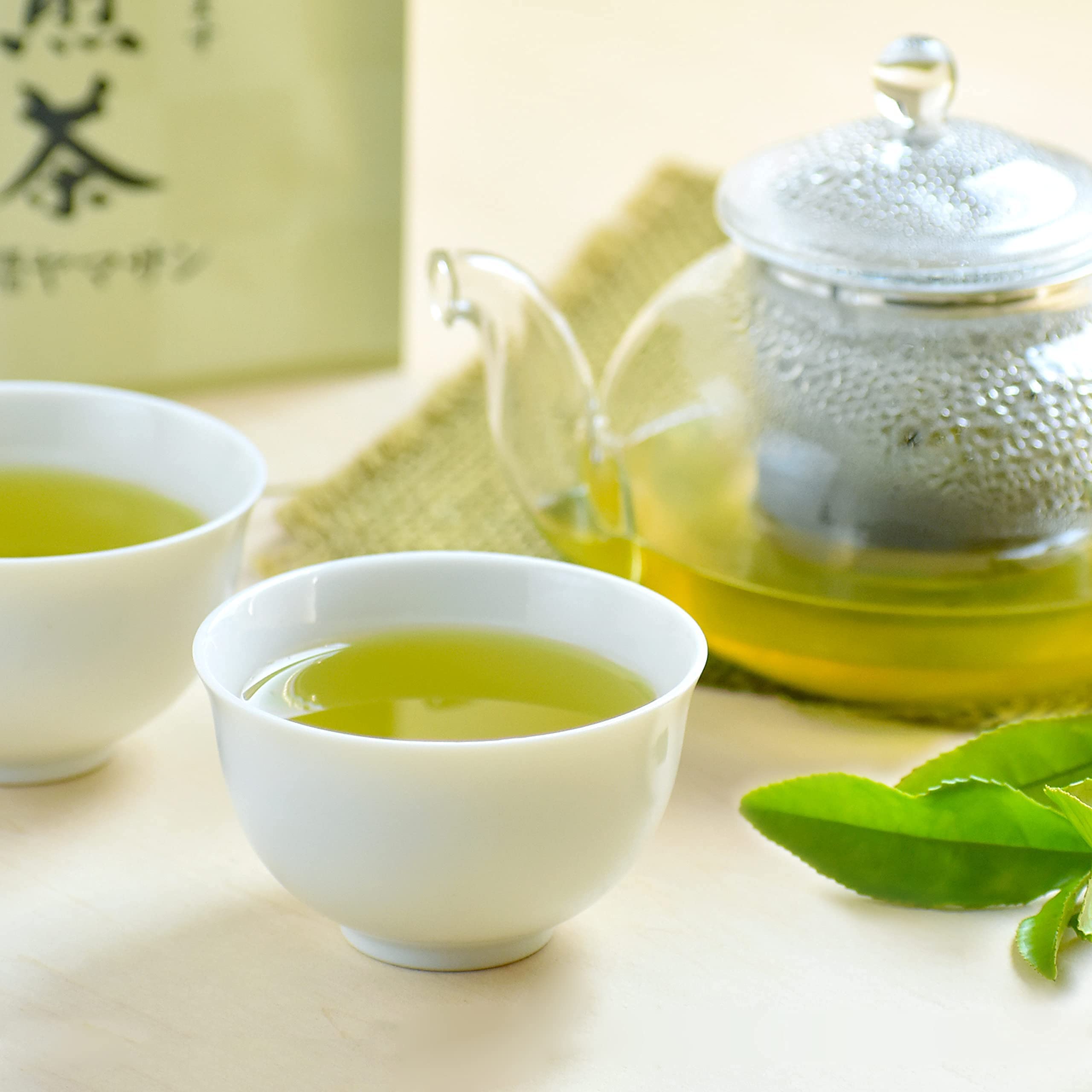 Green Tea leaves Sencha, JAS Certified Organic, Japanese Tea, Uji-Kyoto, 80g Bag 【YAMASAN】