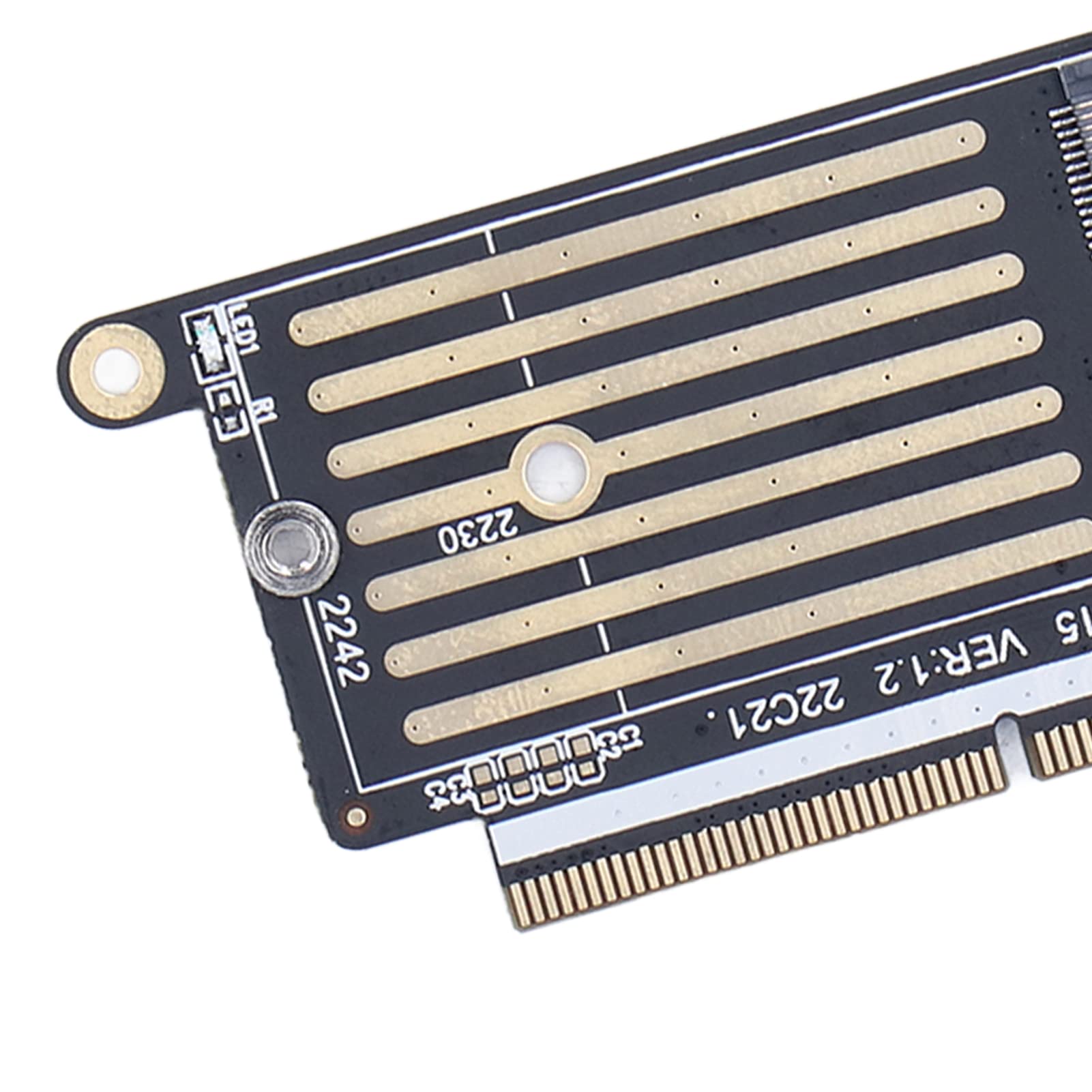 M.2 NVME SSD Conversion Adapter, PCB Material Easy to Install SSD Riser Board Replace Laptop Accessories