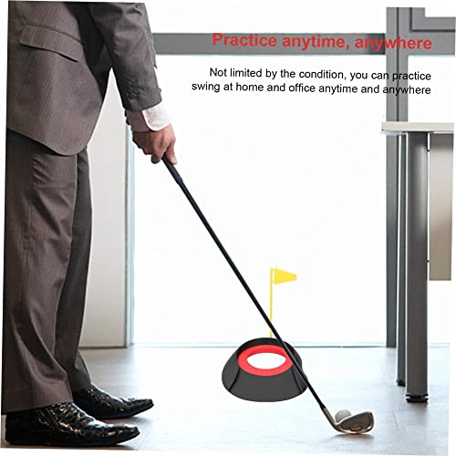 Golf Practice Putting Cup Training Aids Indoor Putter Regulation Cup with Hole and Flag