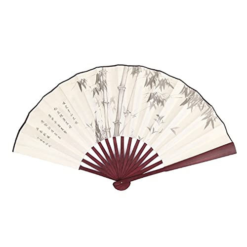 Folding Fan Chinese Style Hand Held Folding Silk Fan for Wedding Event and Party Supplies Folding Fan Hand Fan (3) (2)