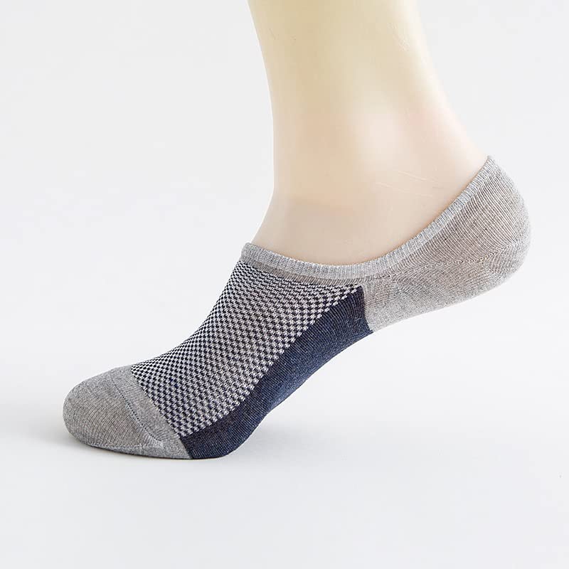 GPPZM 5 Pairs/lot Men Summer Socks Cotton Boat Socks Male Mesh Socks