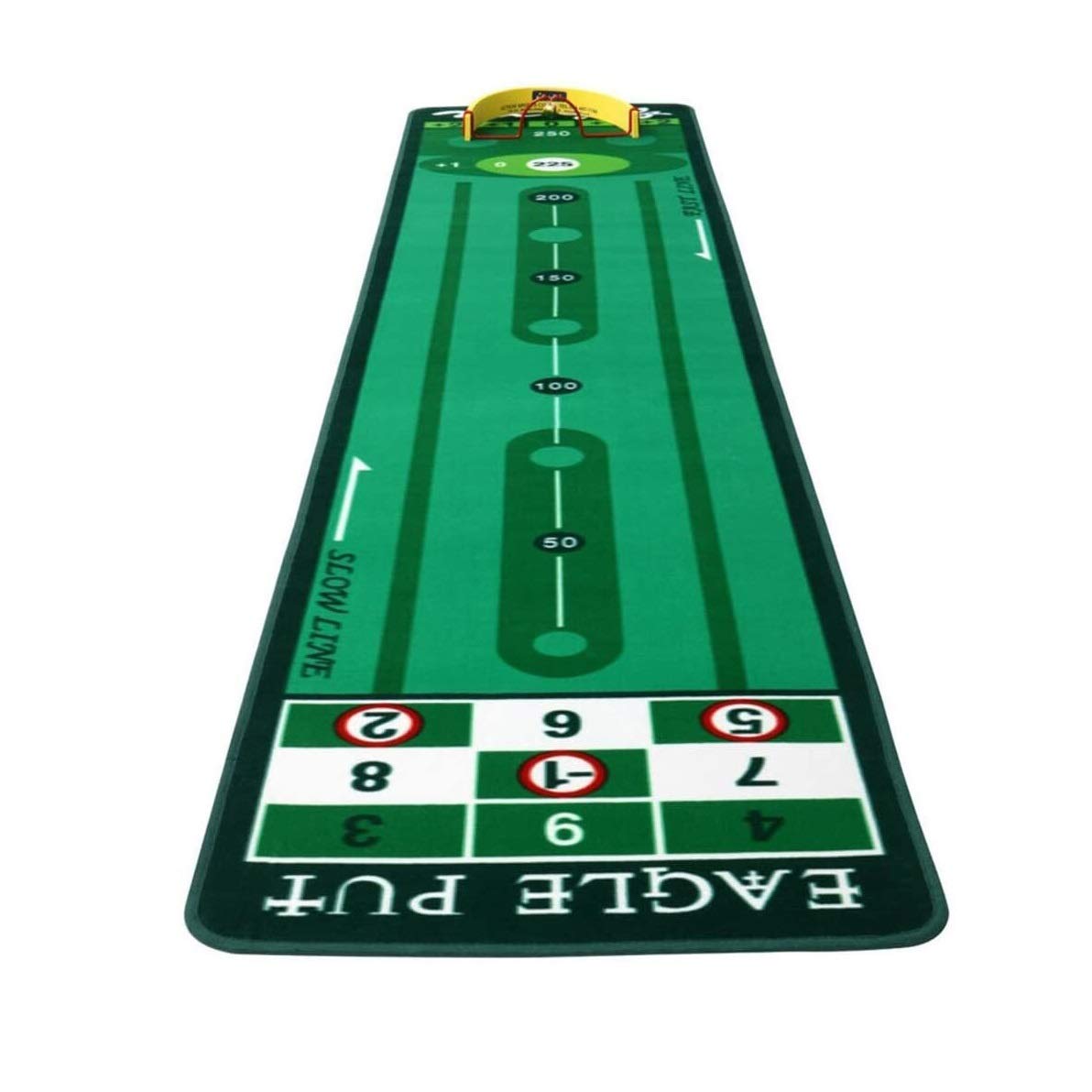 Golf Putter Mat Golf Training Equipment Indoor Foldable Golf Green Golf Putting Exerciser Office Putter Practice Blanket Golf Practice Aids, Gift for Friends (Size : 30 * 300cm)