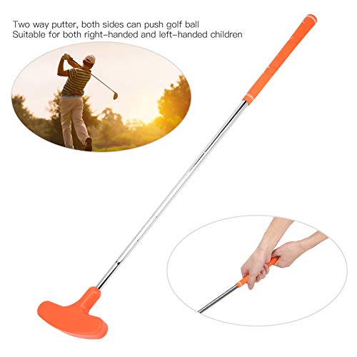 Golf Putter Tool Rubber Anti‑Slip Indoor for Children(Orange)