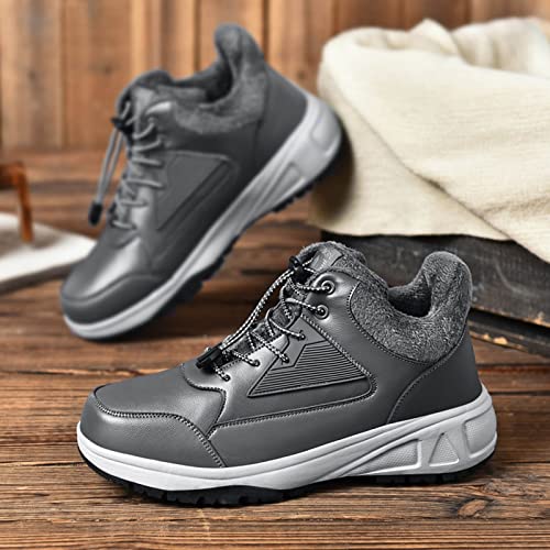 FASDNENDYS Athletic Running Shoes for Men's Breathable Mesh Sneaker Lightweight Comfortable Walking Jogging Gym Fitness Shoe Grey