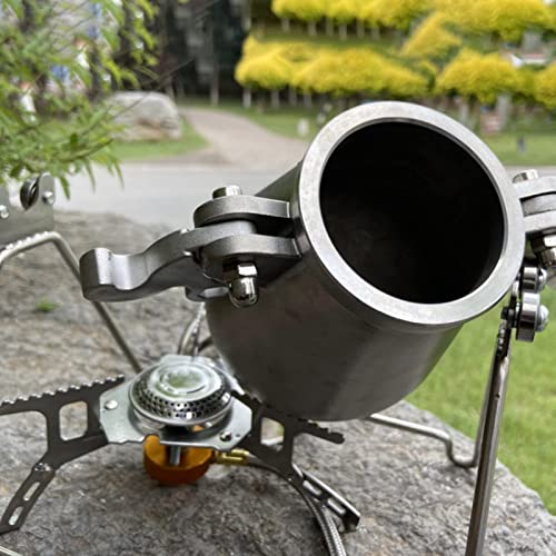 HATALK 2023New Hand Popcorn Machine Home,Mini Hand Cranked Popcorn Machine,304 Stainless Steel Food Grain Amplifier,Retro,Hand Crank, Heating Slow Boost with Pressure Gauge Suitable