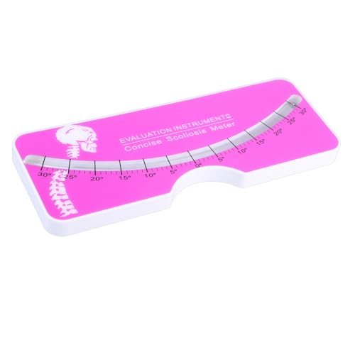 lazyfun Scoliosis Test Meter Medical Evaluation Adults and Child Scoliosis Testing Measuring Meter Scoliometer